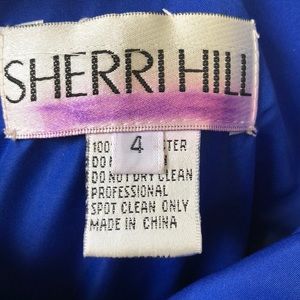 Sherri Hill | Dresses | Hey Cinderella Sherri Hill Blue Cocktail | Poshmark